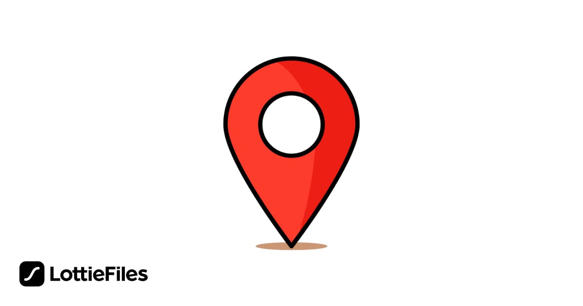 Free map location pin Animation by Vanillavisual official | LottieFiles
