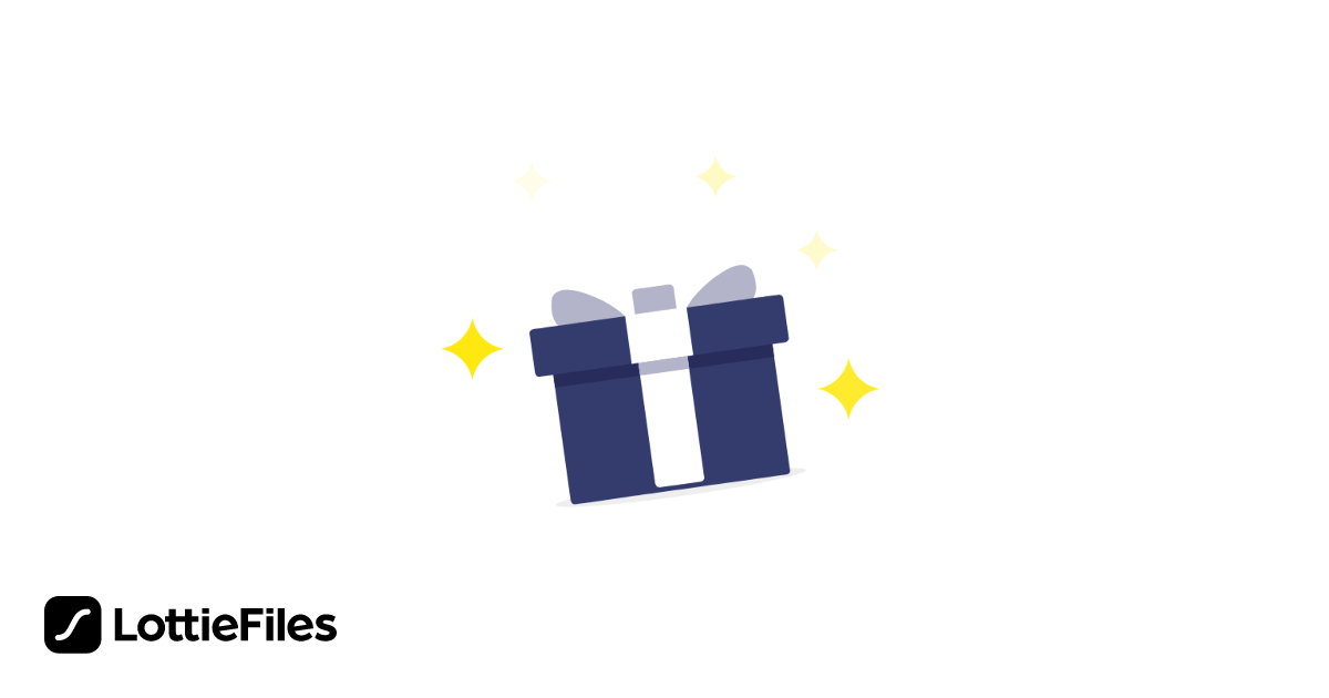 Free Blue present Animation by Sofie Engell | LottieFiles