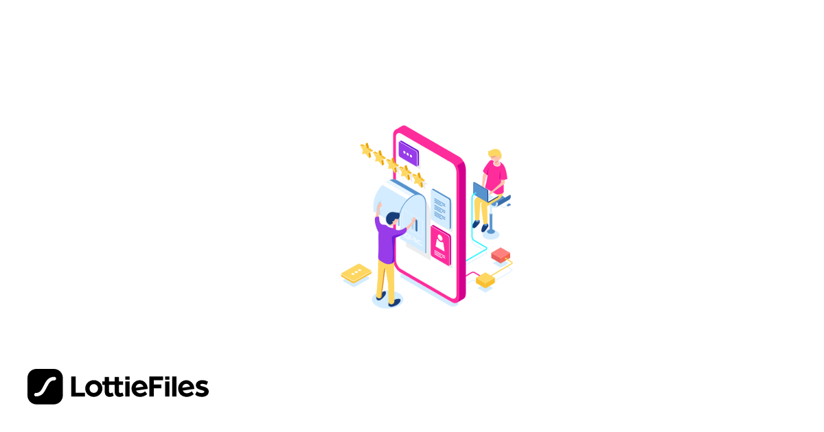 Free Ux ui design-Isometric Concept Lottie Animations Animation by SM ...
