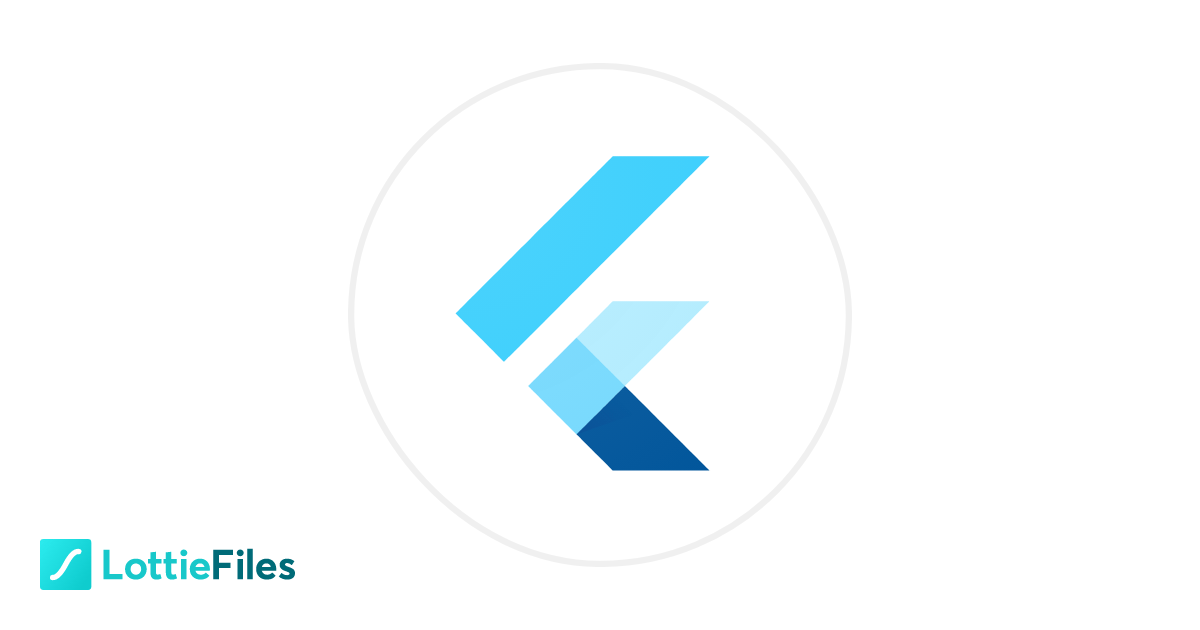 Flutter Logo by Eron - LottieFiles