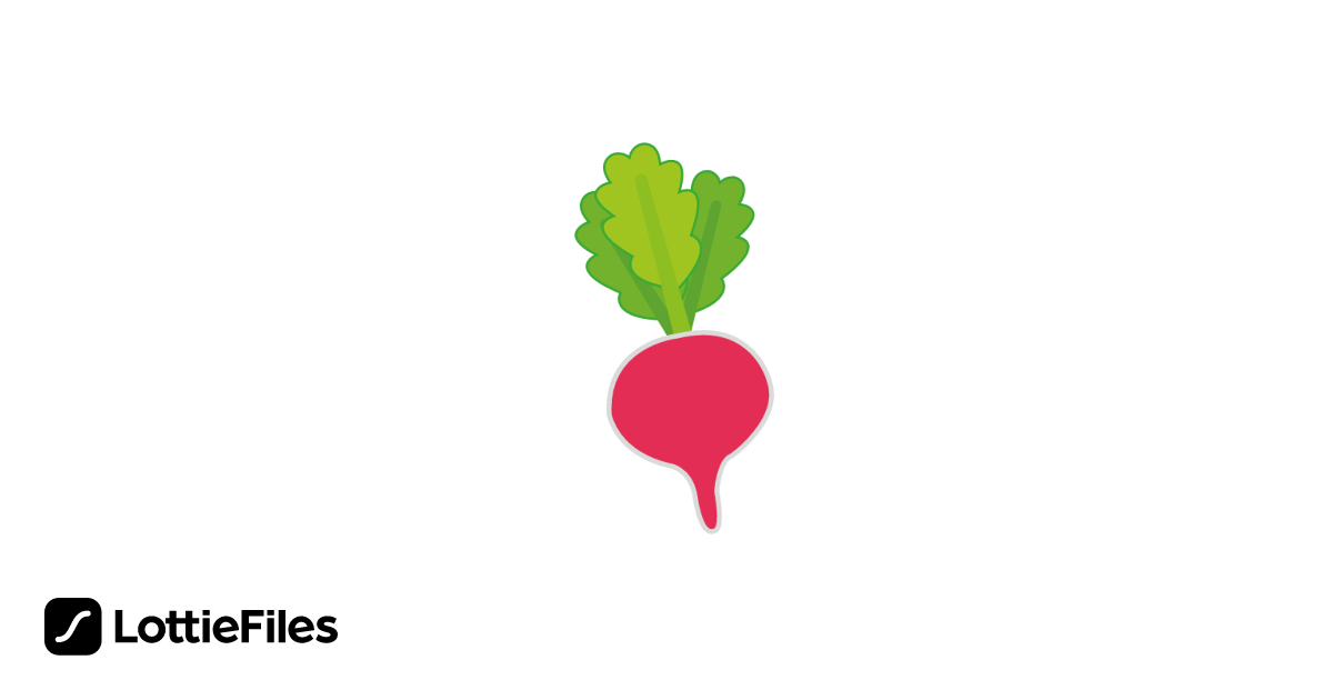 Free radish Animation by Ferhat Kulahi | LottieFiles
