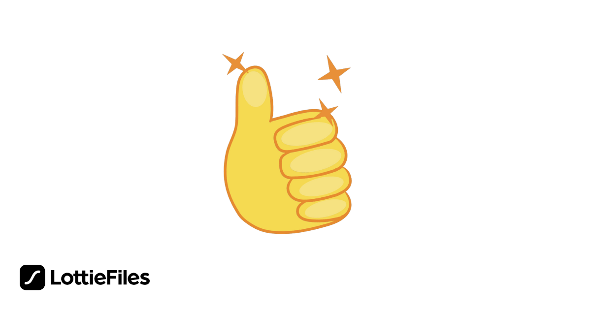 Free thumbsup Animation by Gokul R | LottieFiles