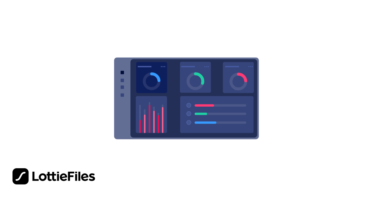 Free Dashboard Animation by RAKIBUZZAMAN | LottieFiles