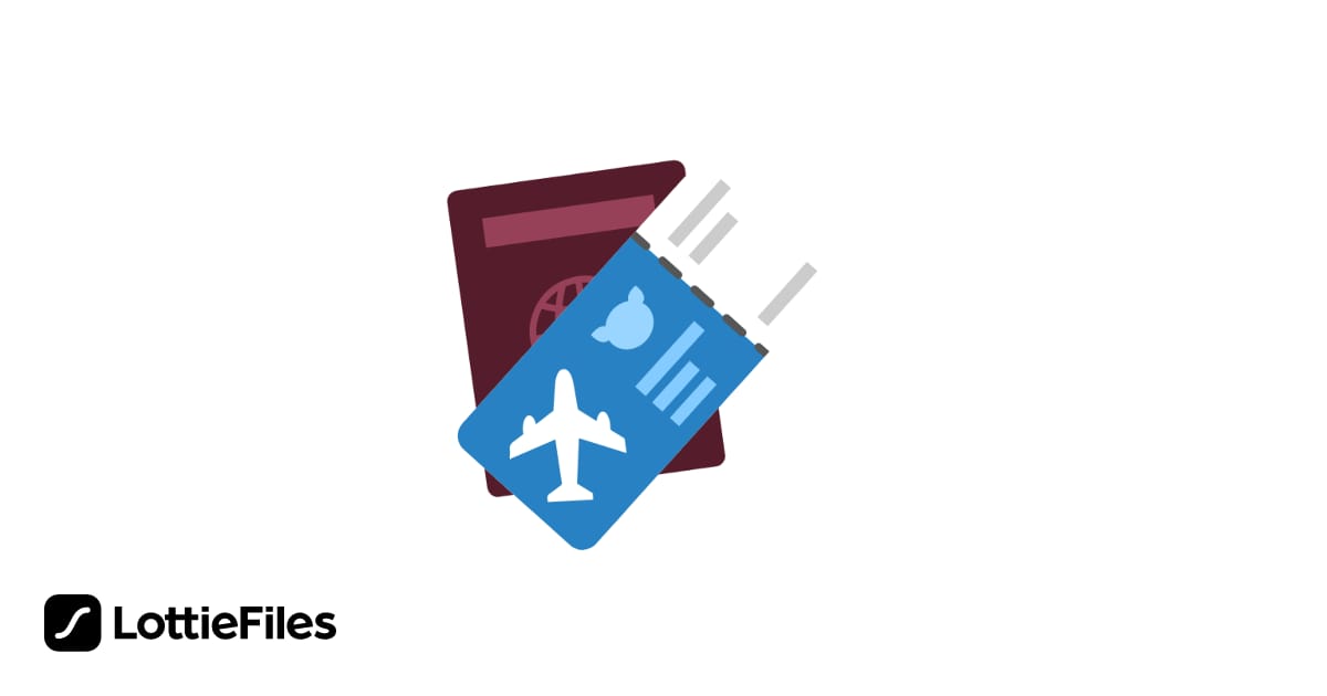 Free Boarding Pass Animation by April MargaretteMartinez-Lim | LottieFiles
