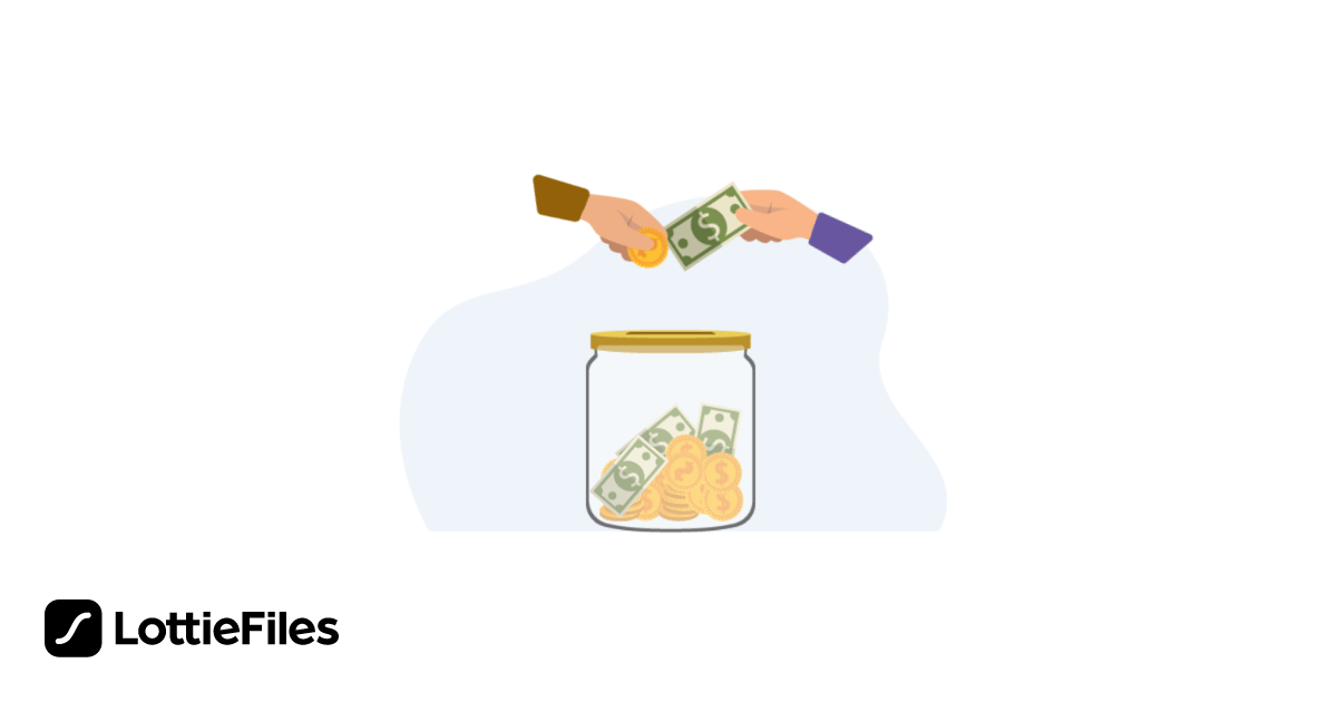 Free Money Donation Animation by Shuvo Das | LottieFiles