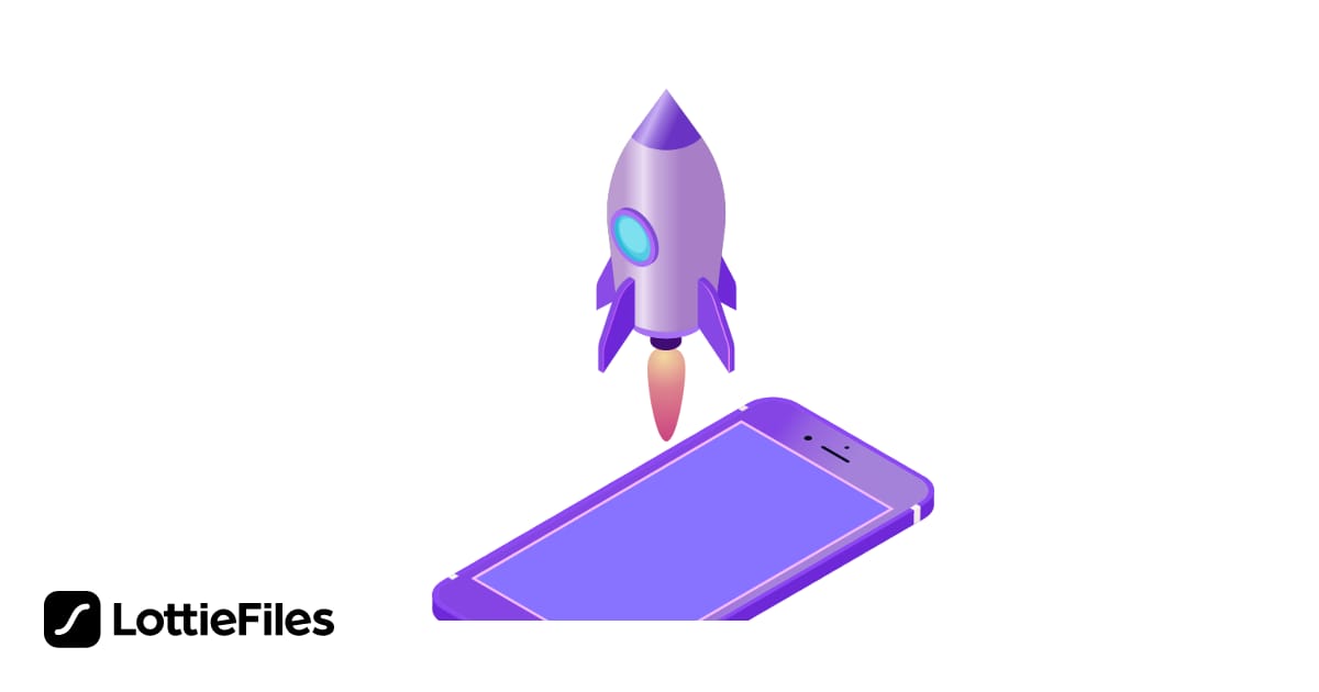 Free Rocket Animation by Mikhail Voloshin | LottieFiles