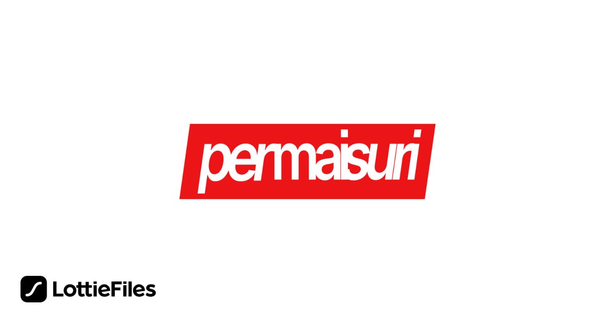 Tedi Setiady による無料の Intro permaisuri アニメーション | LottieFiles