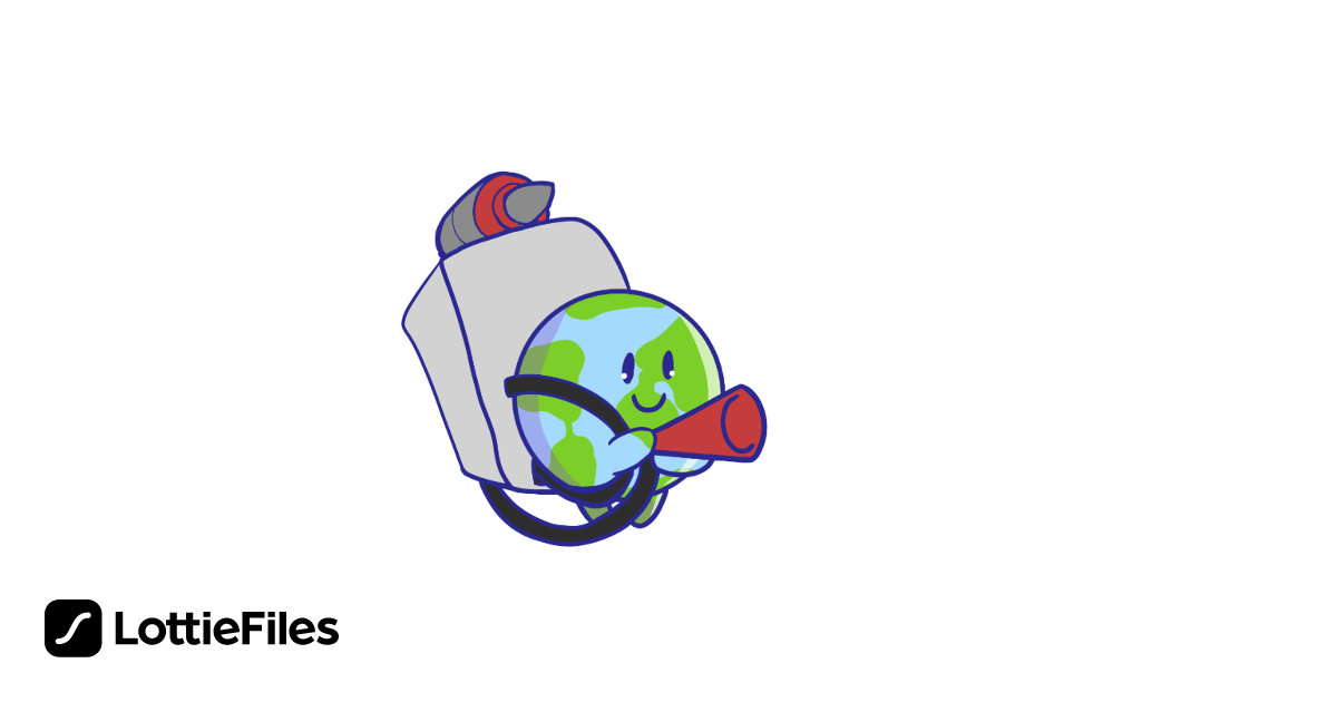 Free vacuum-earth Animation by Klaudija ˖*°࿐ | LottieFiles