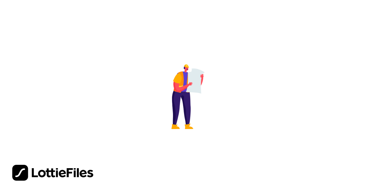 Free Construction character Animation by Aniee | LottieFiles