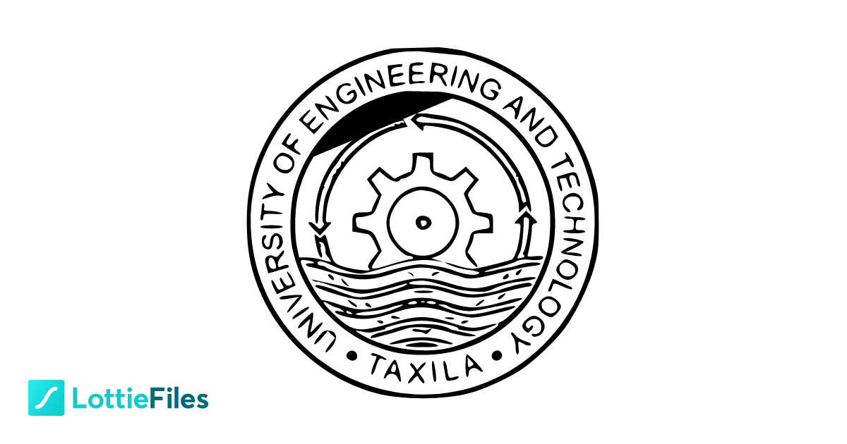 UET logo on LottieFiles. Free Lottie Animation