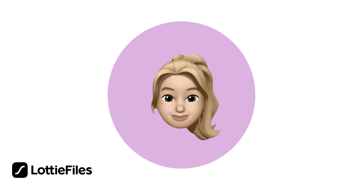 Daria Voronina의 무료 Emoji 애니메이션 | 로티파일