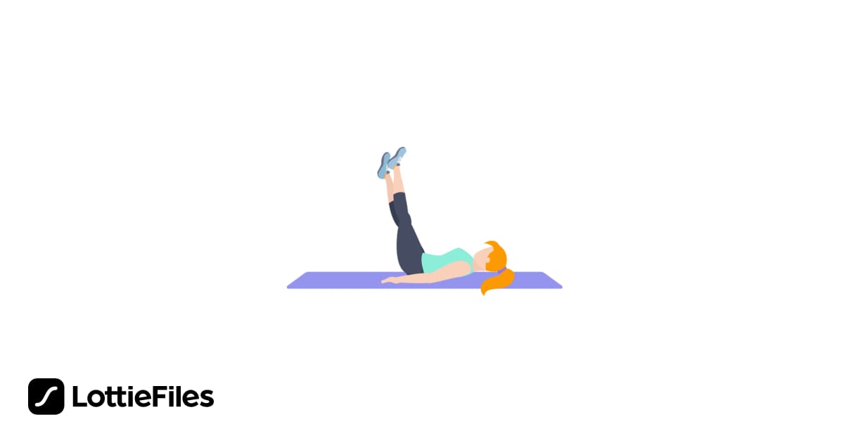 Free leg raises Animation by Daksh | LottieFiles