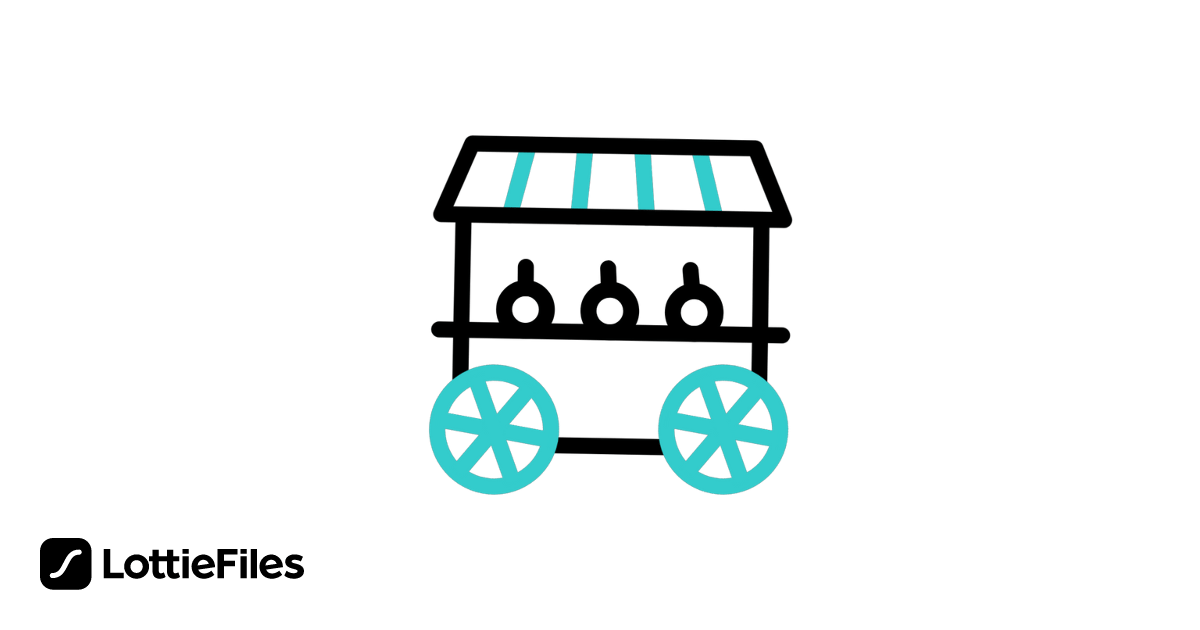 Free food cart Animation by Joseph Stout | LottieFiles