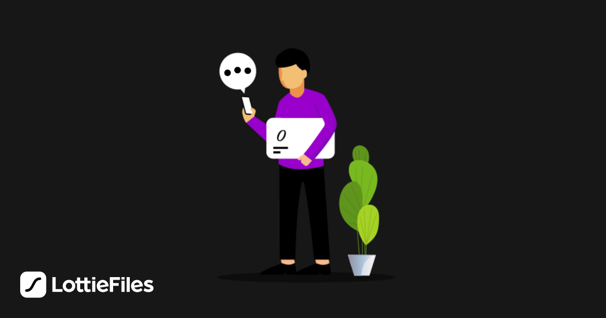 Free Message Animation Animation by MD.Sohanur Rahman | LottieFiles