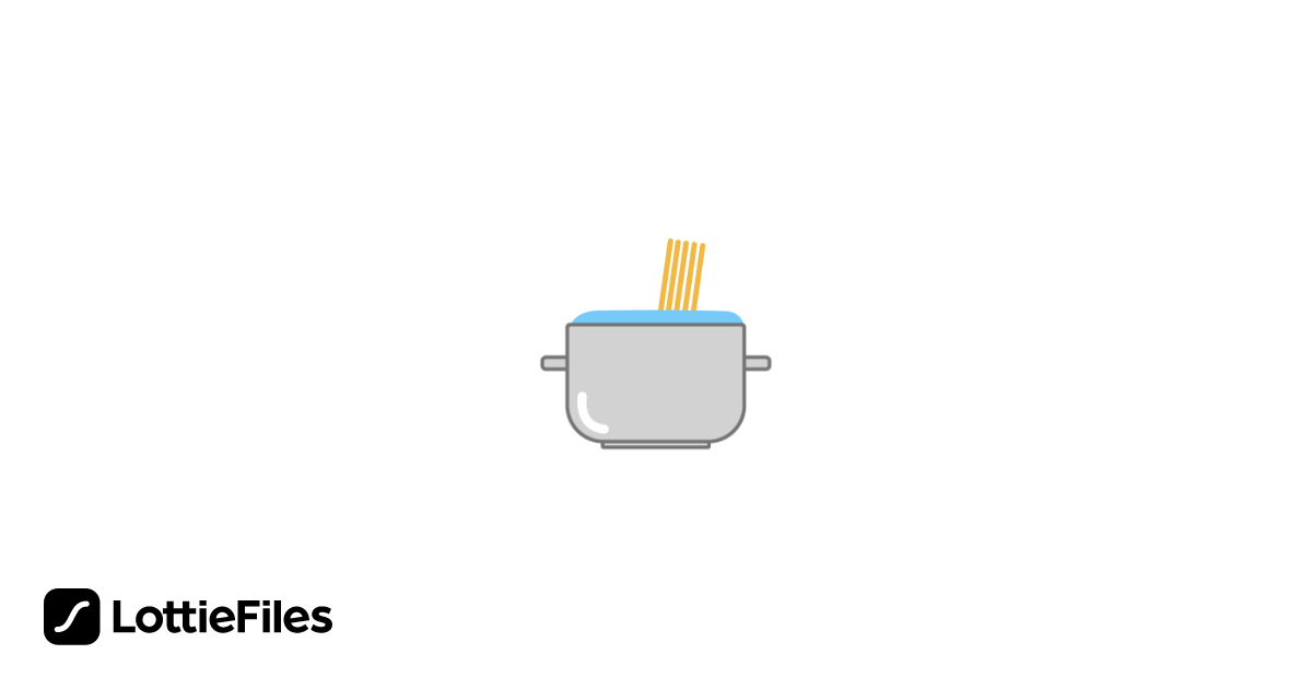 Free Pasta Pot Animation by Emma Lindahl | LottieFiles