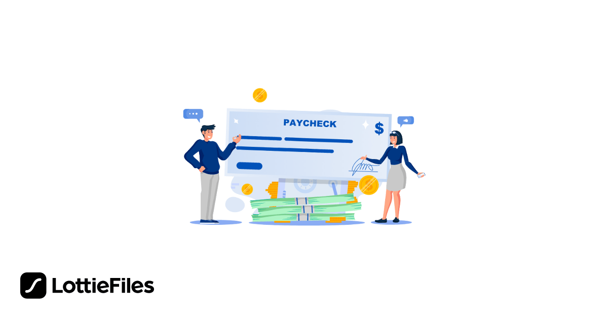 Free check payment Animation by Aniee | LottieFiles