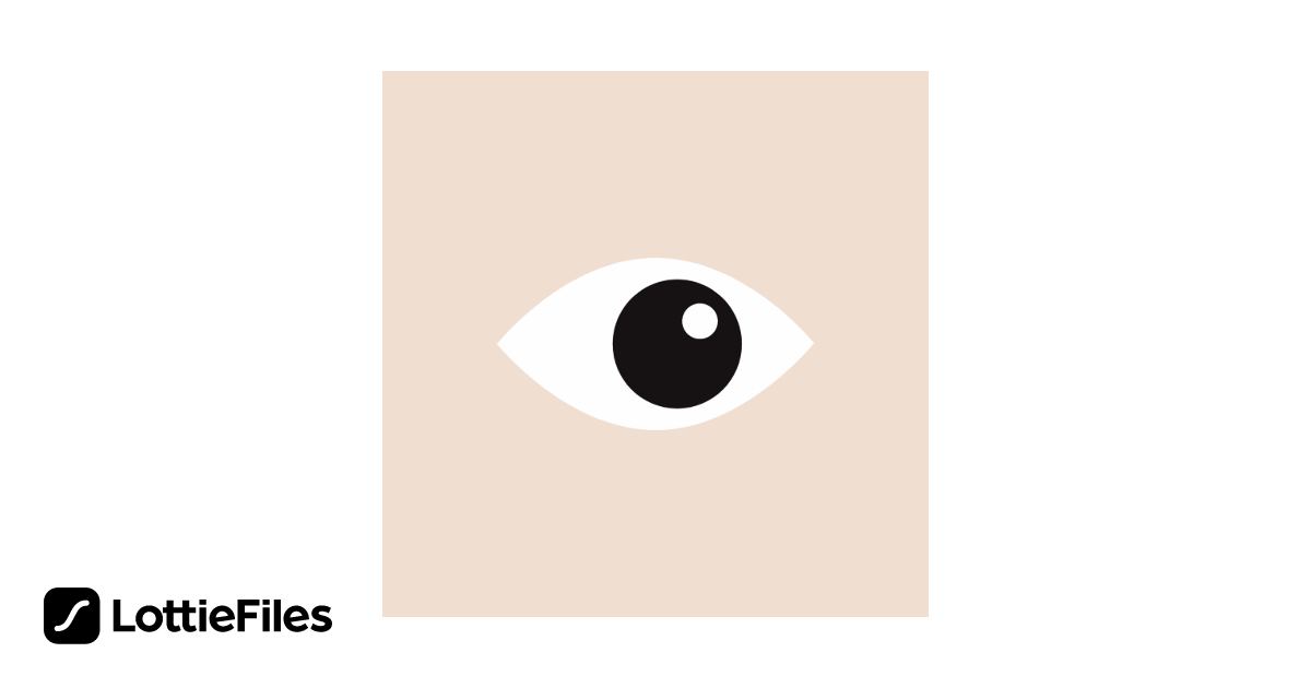 Free Blinking Eye Animation by hozzy | LottieFiles