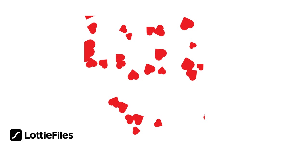 Falling heart animation by Akash Gupta - LottieFiles