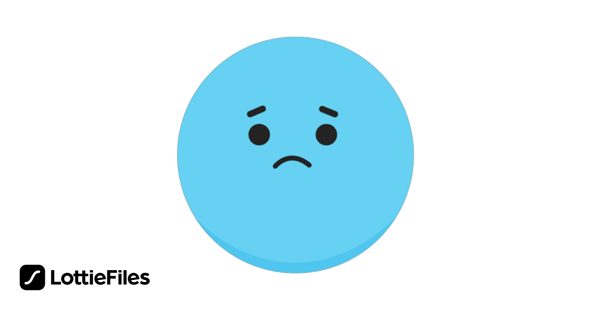 Free Emoji - Sad Animation by Gio | LottieFiles
