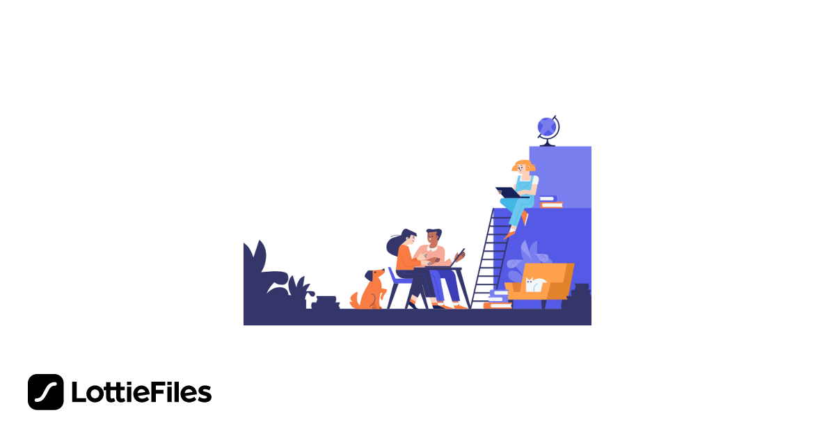 Free Online School Home Page Animated Illustration Animation by Shakuro ...