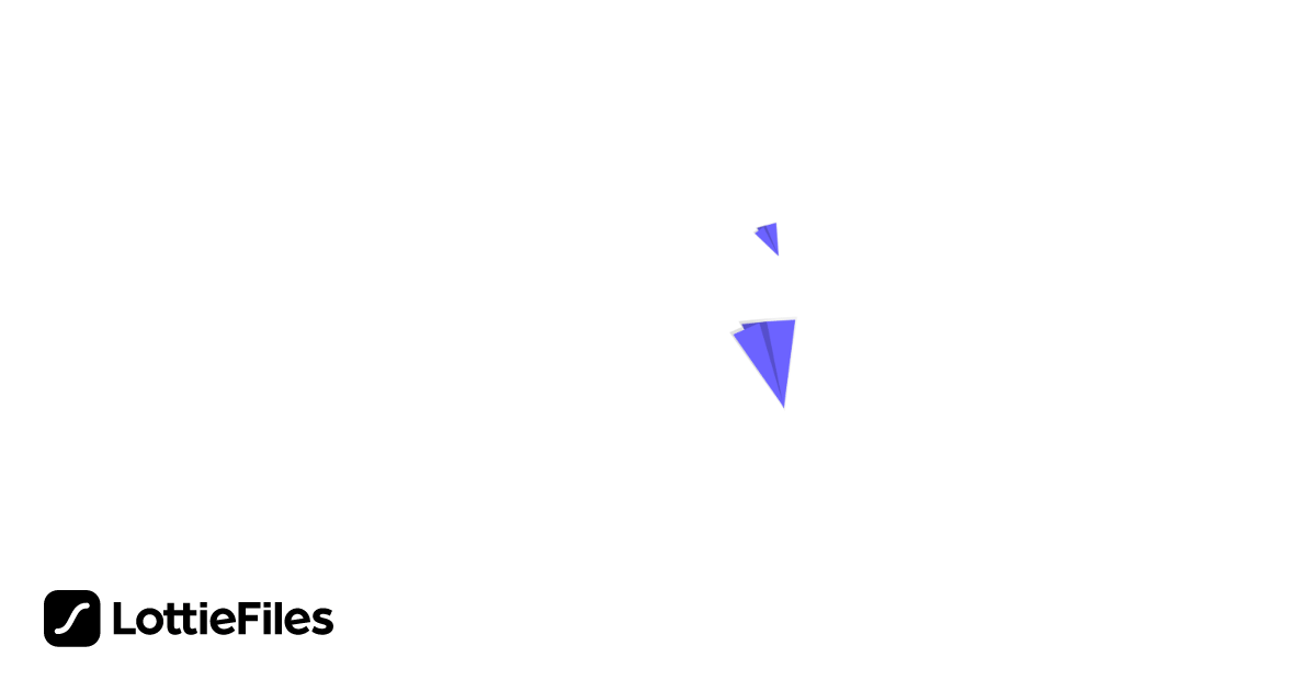 Free Paper Plane Animation By Ankur Yadav Lottiefiles