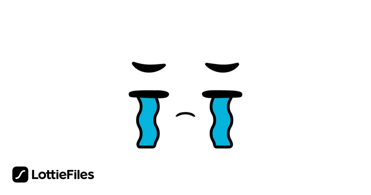 Free Crying Animation by Bilal Naseer | LottieFiles