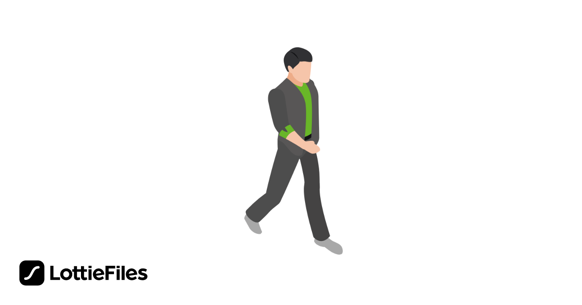 Free Walking man Animation by Alexander Rozhkov Rozhkov | LottieFiles