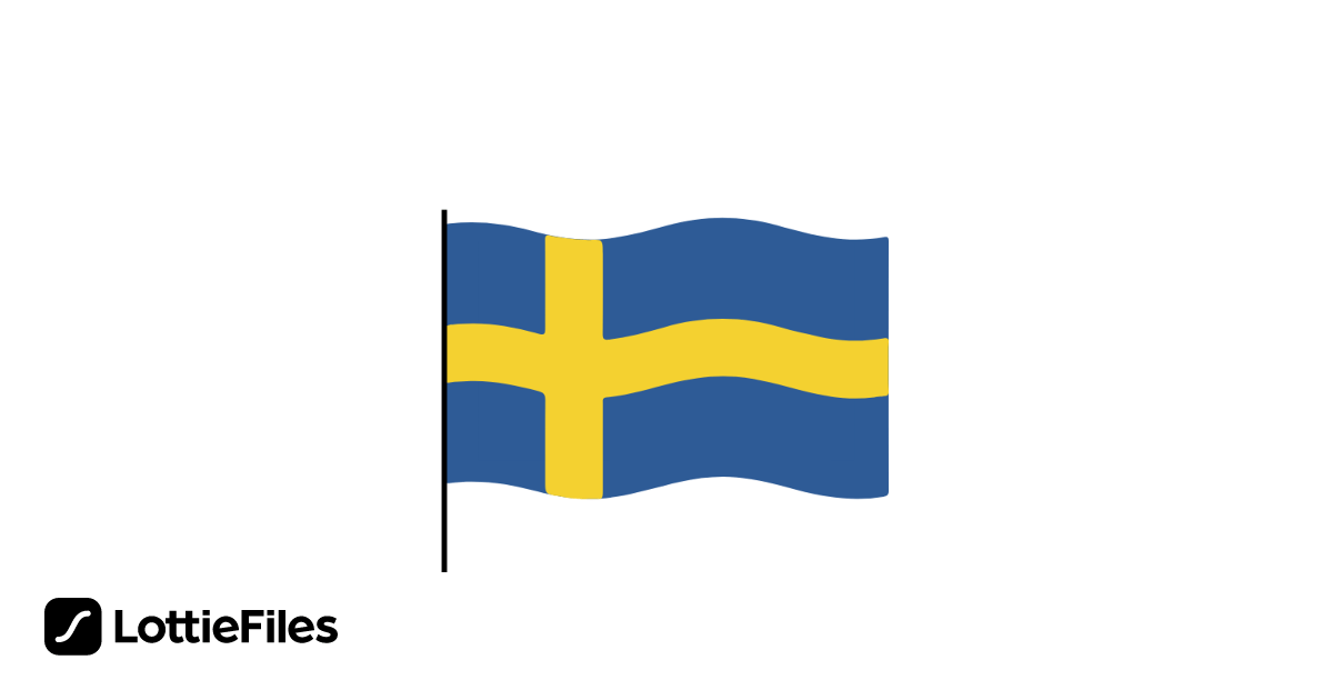 Free Sweden flag Lottie JSON animation Animation by Tinymotion ...