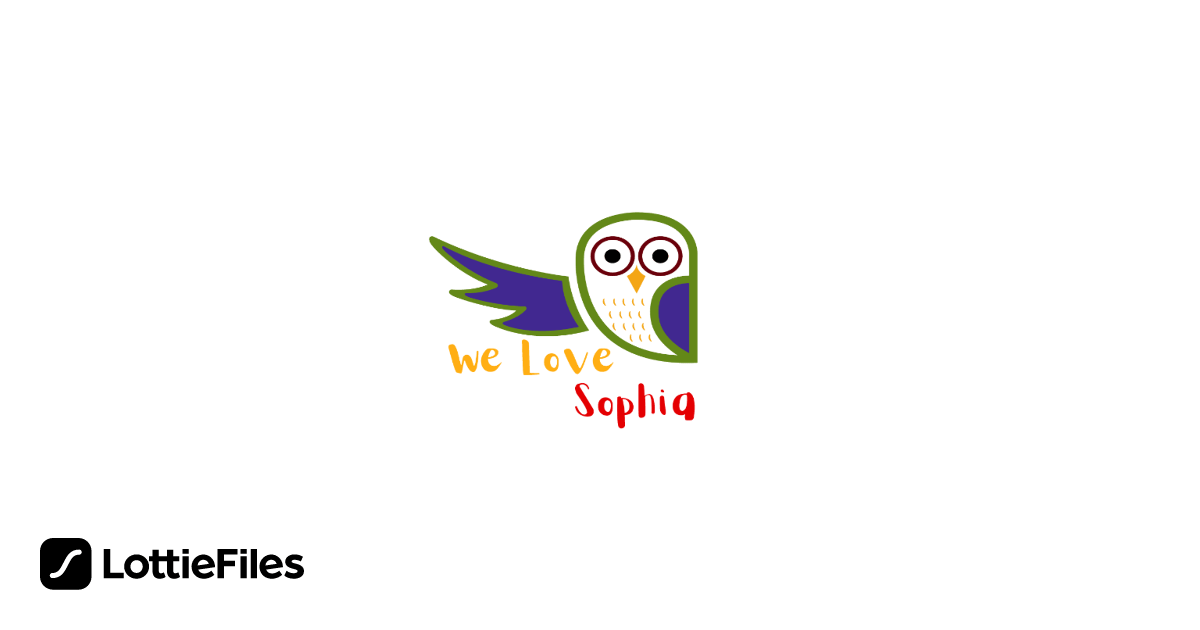 Free logo Sophia's Animation by matteo brunati | LottieFiles