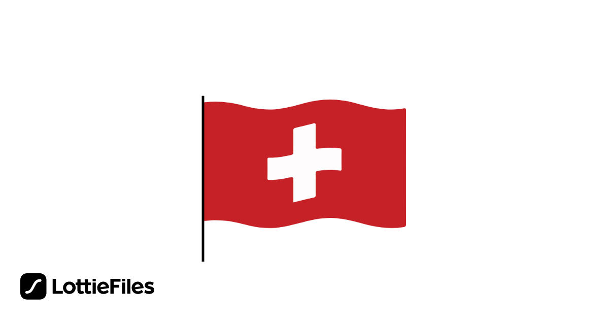 Free Switzerland flag Lottie JSON animation Animation by Tinymotion ...