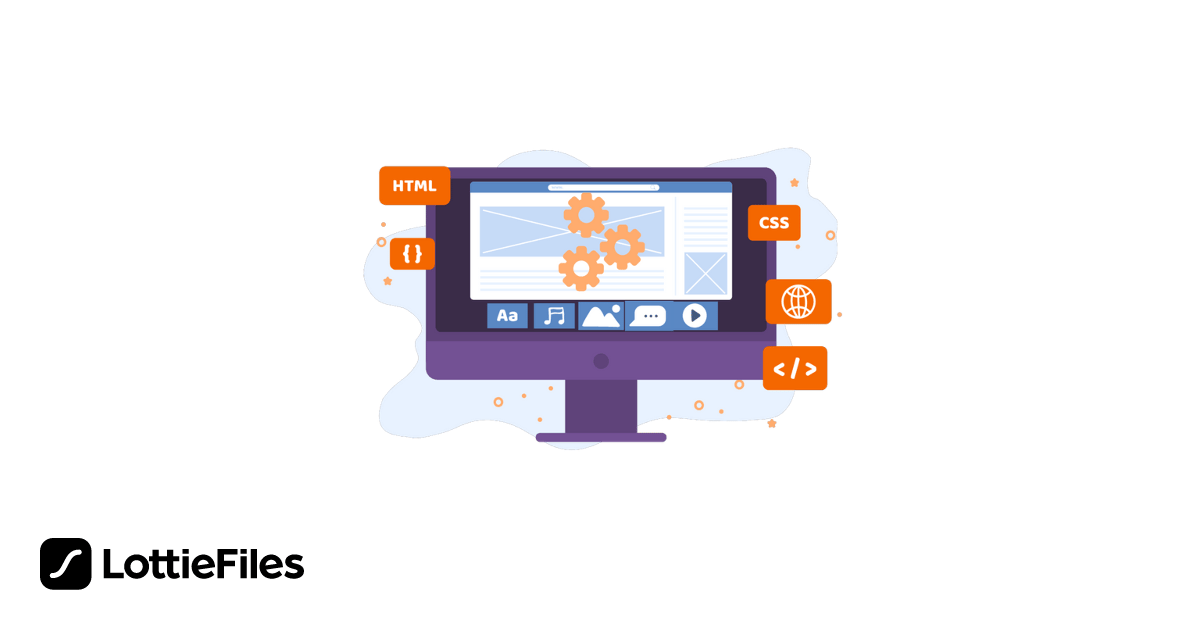 Free Website setup Animation by Priyanshu Rijhwani | LottieFiles