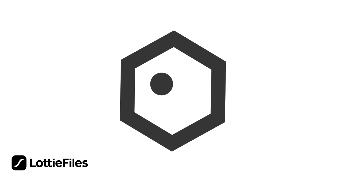 Free Hexagon Dot Spinner Animation by potatoDie | LottieFiles