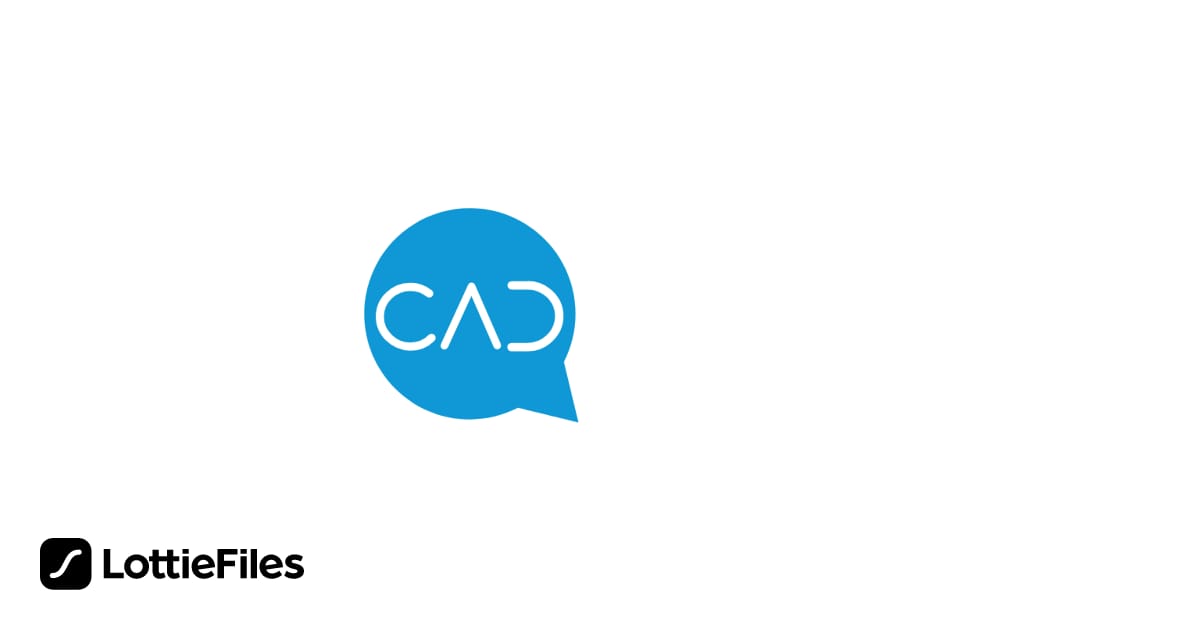 Free logo cad blog Animation by Cláudio Ferreira | LottieFiles