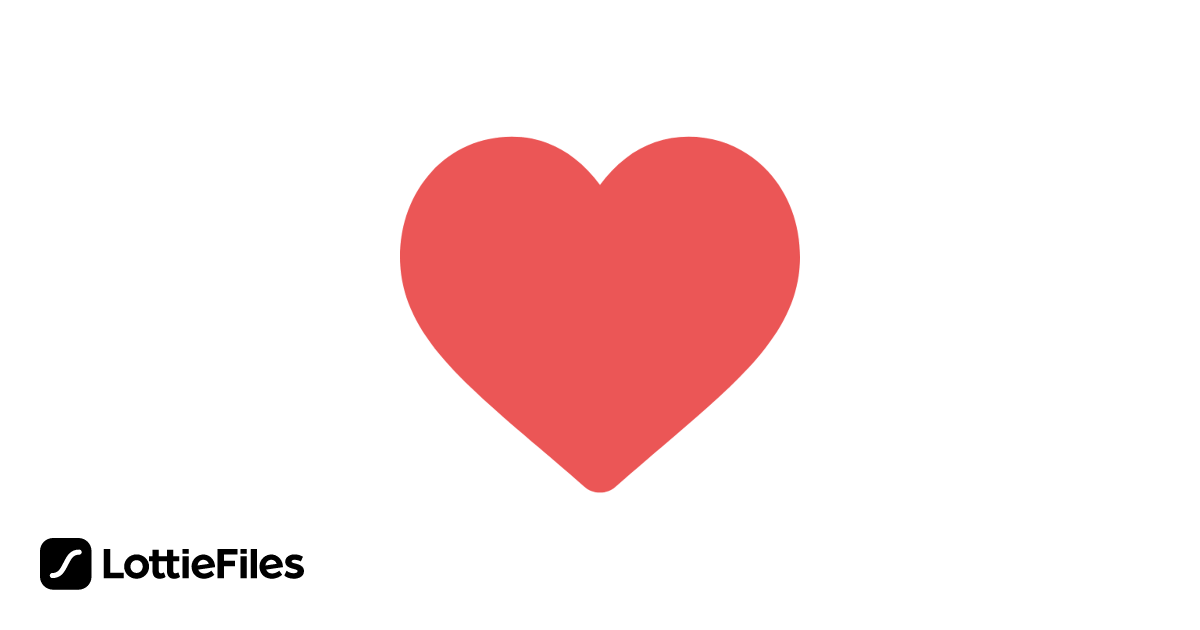 Free Love heart Animation by Nam Nguyễn | LottieFiles