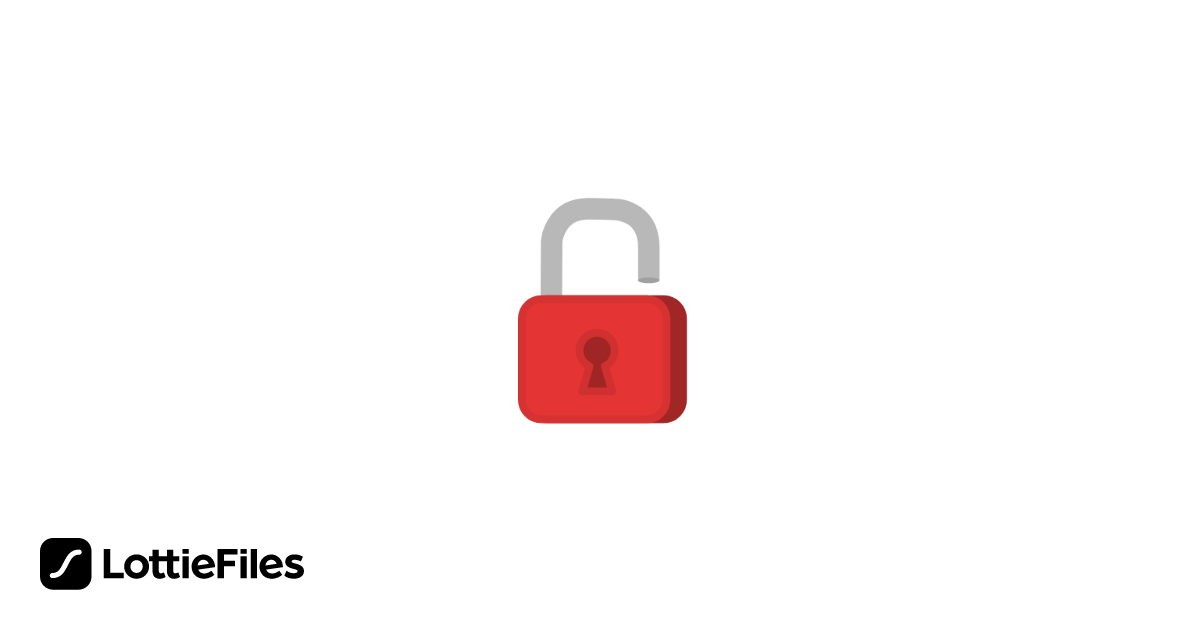 Free Lock Animation by Nik Reyb | LottieFiles