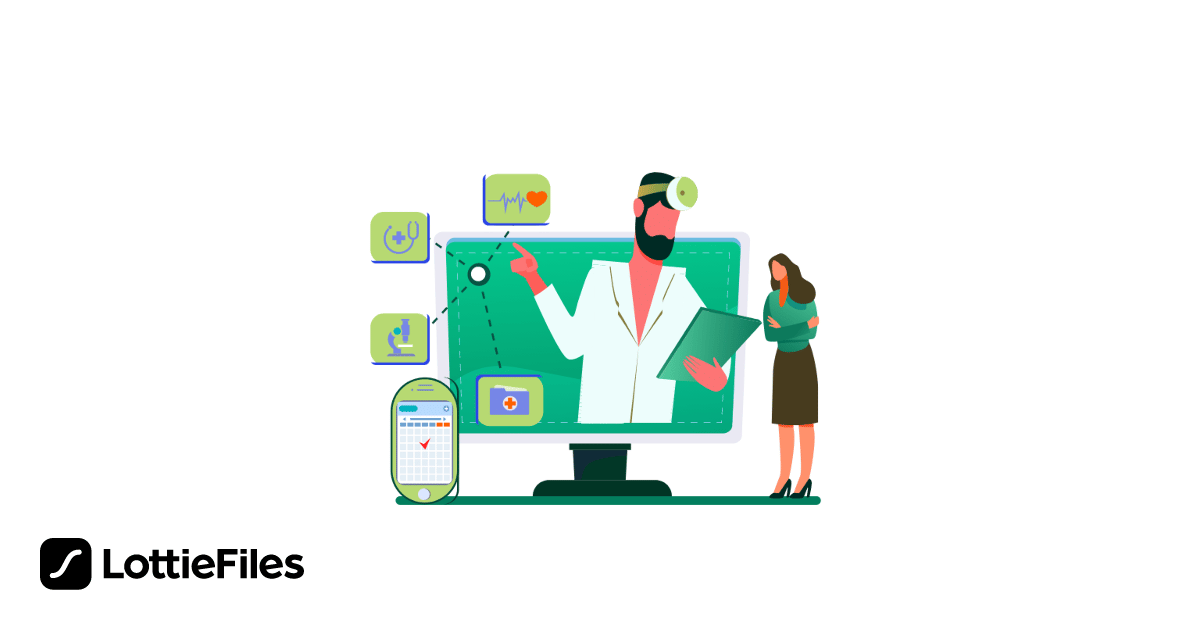 Free Doctor consultation online animation Animation by Abdul Latif ...