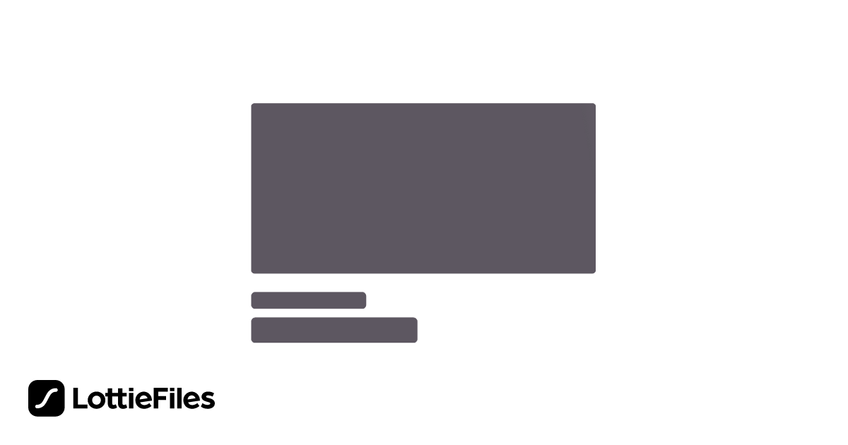 Free Loading Content Animation by Frances Biedenharn | LottieFiles