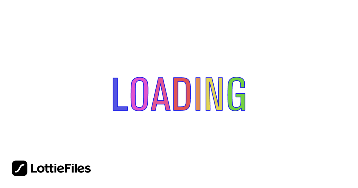 Free Colorful Rainbow Loader Animation by reginacas | LottieFiles