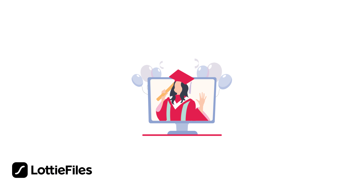 Free graduation girl Animation by Muhammad Rafeeque k | LottieFiles