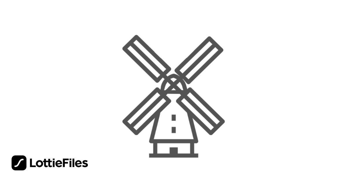 Free Windmill Animation by Aspar | LottieFiles