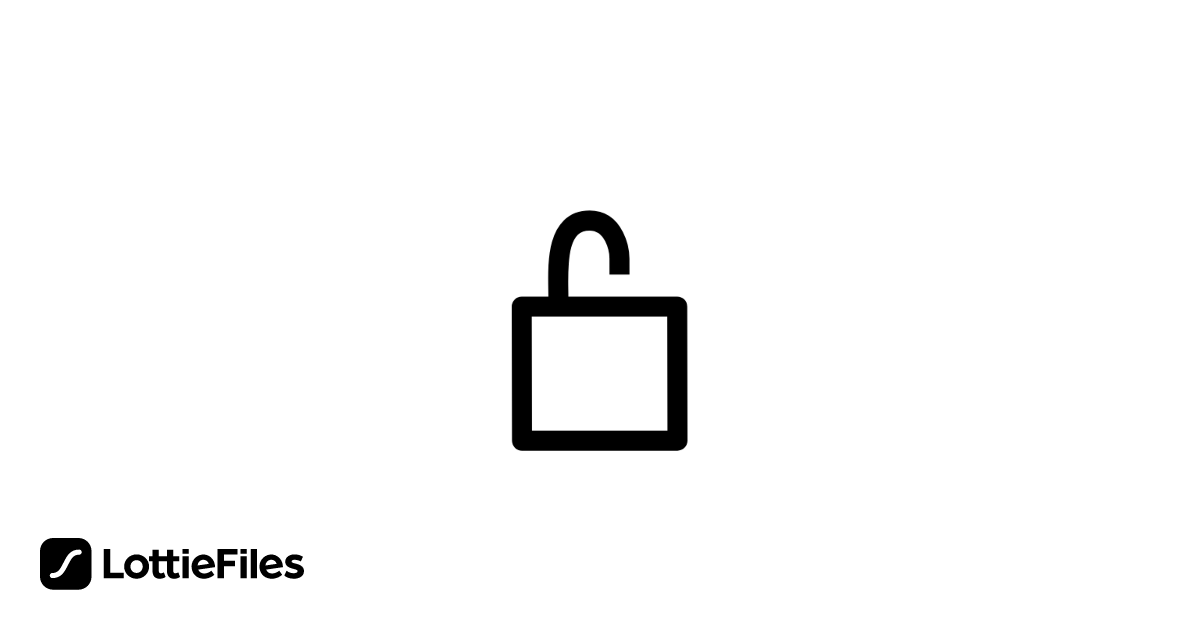 Free padlock Animation by Akinbo Opeyemi | LottieFiles