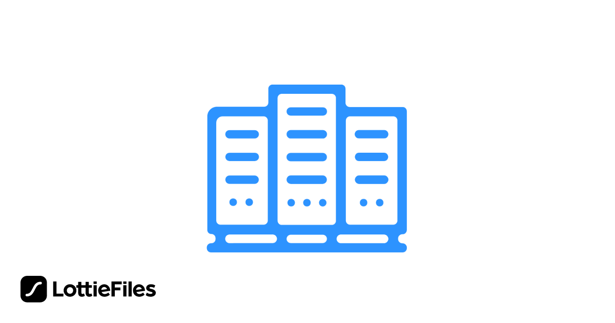 Free Data Center Animation by Shreya Kapoor | LottieFiles