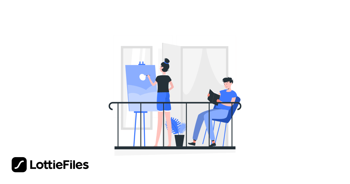 Free Balcony hang Animation by Annaliis Täheväli | LottieFiles