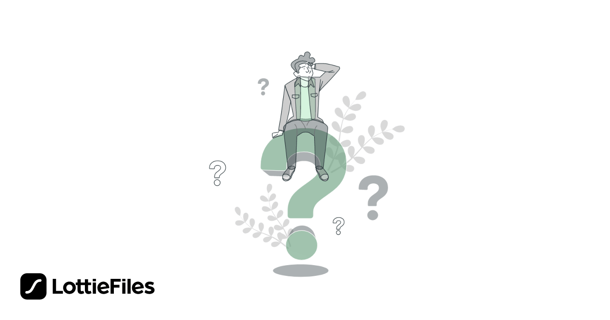 Free Question Mark Animation by BonnieBudd | LottieFiles