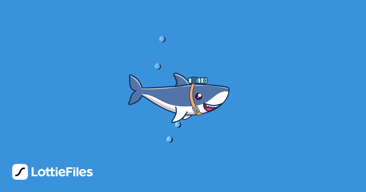 Free shark Animation by Anas Ahmed | LottieFiles
