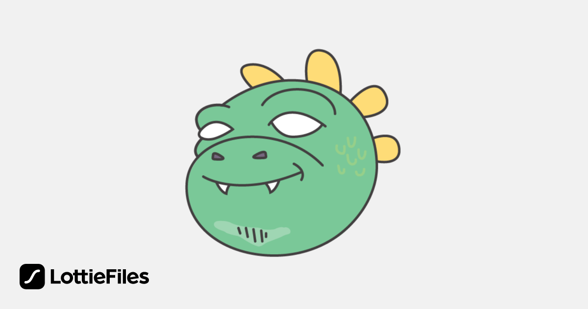 Free Dino Pop Animation by 🐱_🐱 | LottieFiles