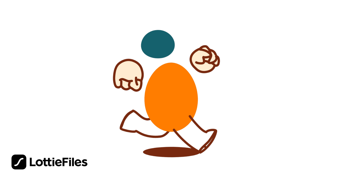 Free Running character Animation by Abdul Latif | LottieFiles