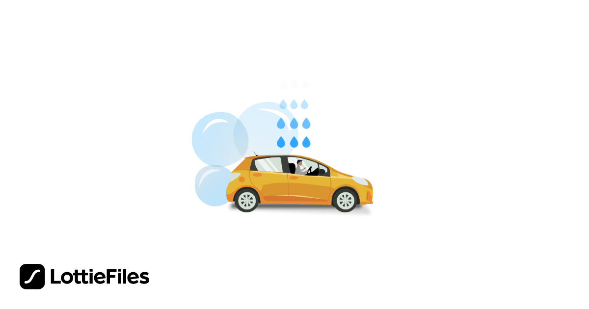 Free Washing Car Animation Animation by steven morvay | LottieFiles