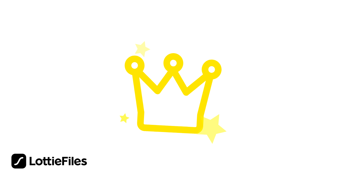 Free Crown Animation by Bogdan | LottieFiles