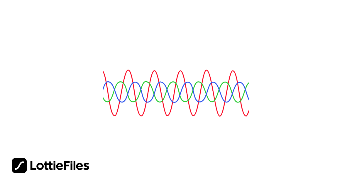 Free sound wave Animation by Mervin Paul | LottieFiles